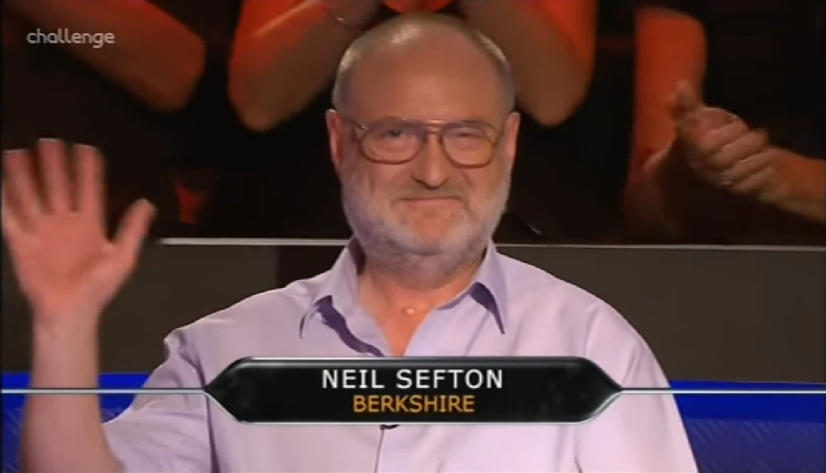 Neil Sefton | Who Wants To Be A Millionaire Wiki | Fandom
