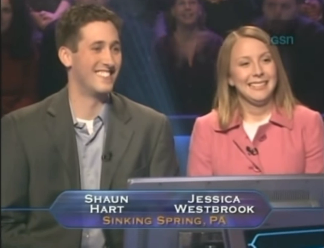 Shaun Hart & Jessica Westbrook | Who Wants To Be A Millionaire Wiki ...