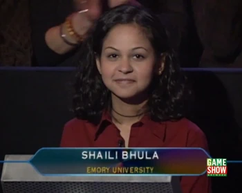 Shaili Bhula | Who Wants To Be A Millionaire Wiki | Fandom
