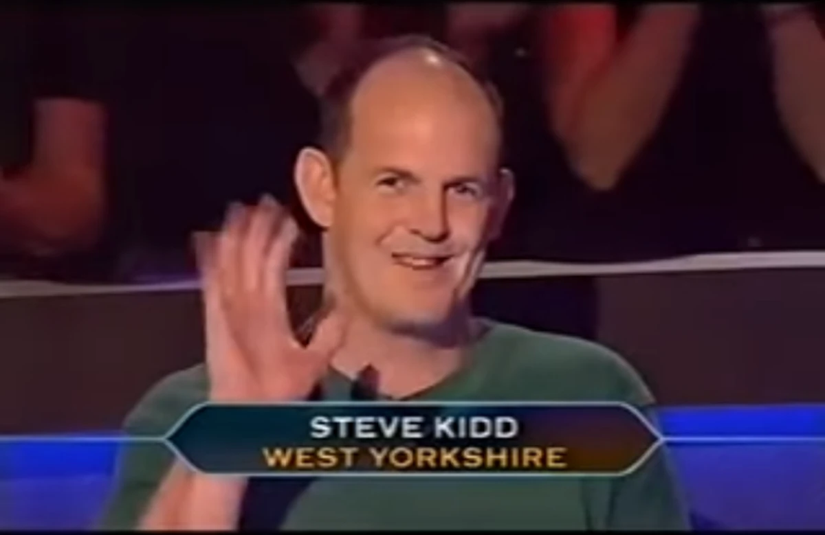 Steve Kidd | Who Wants To Be A Millionaire Wiki | Fandom