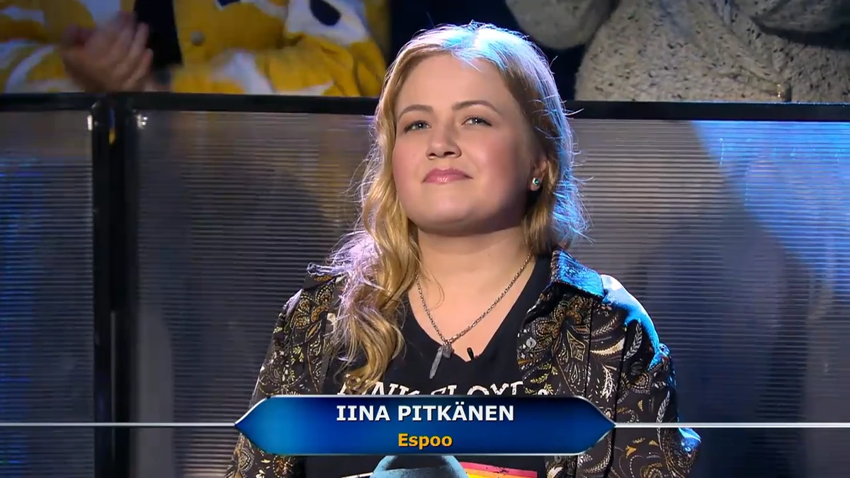 Iina Pitkänen | Who Wants To Be A Millionaire Wiki | Fandom
