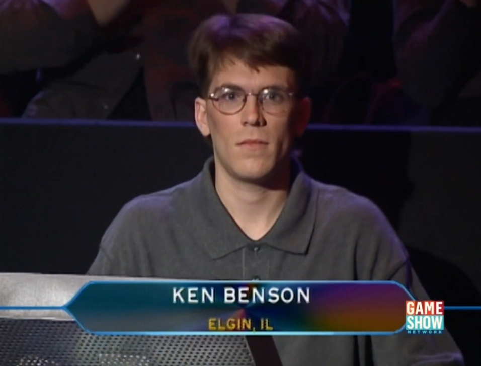 Ken Benson Who Wants To Be A Millionaire Wiki Fandom