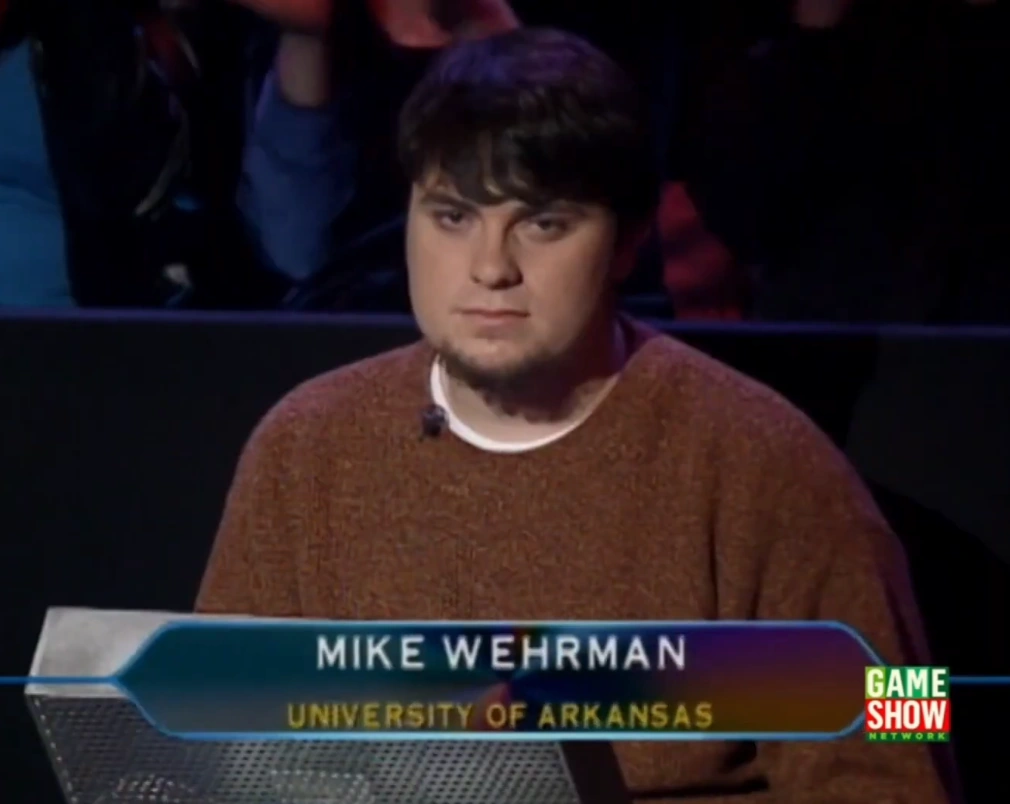 Mike Wehrman | Who Wants To Be A Millionaire Wiki | Fandom