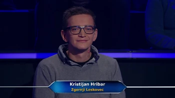Kristijan Hribar | Who Wants To Be A Millionaire Wiki | Fandom