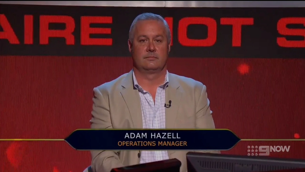 Adam Hazell | Who Wants To Be A Millionaire Wiki | Fandom
