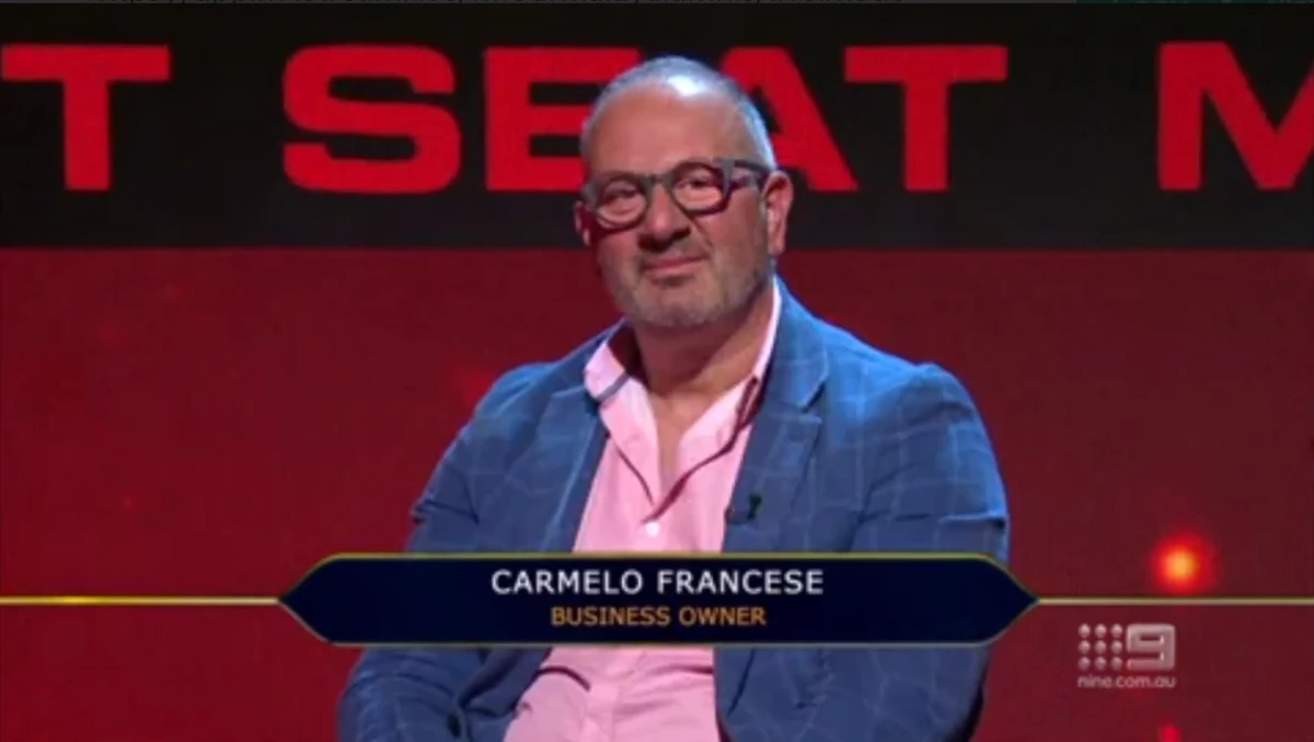 Carmelo Francese | Who Wants To Be A Millionaire Wiki | Fandom