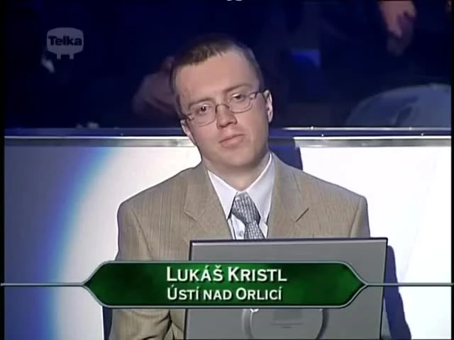 Lukáš Kristl | Who Wants To Be A Millionaire Wiki | Fandom