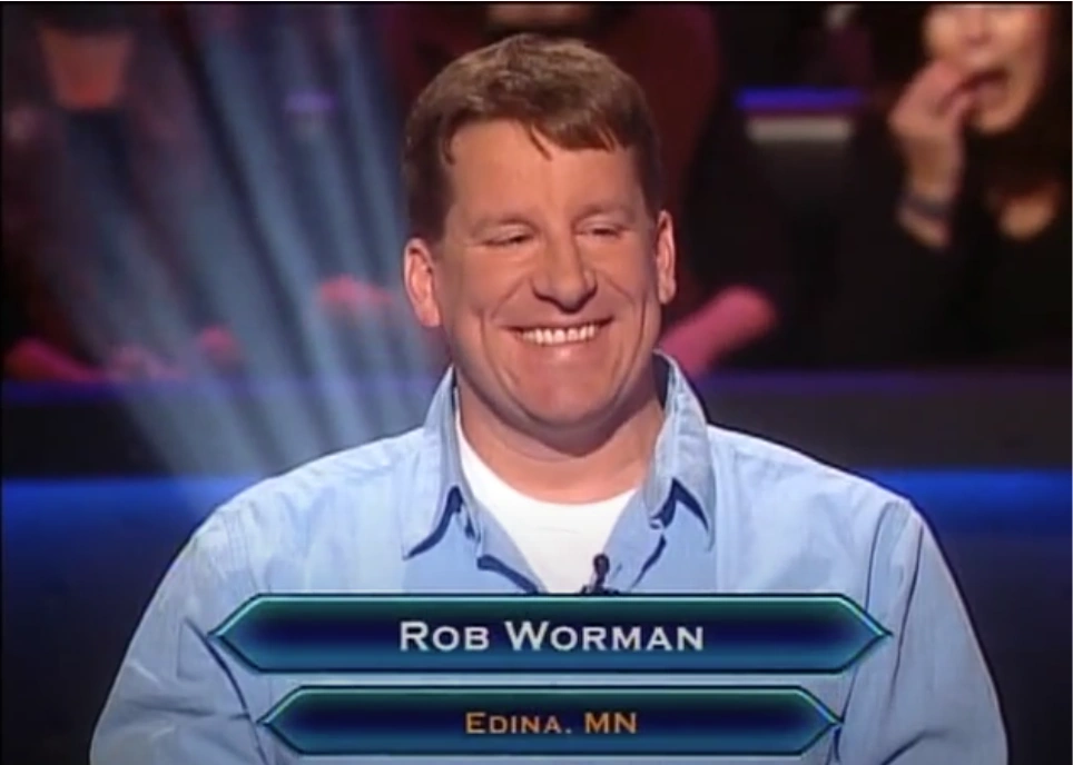 Rob Worman | Who Wants To Be A Millionaire Wiki | Fandom