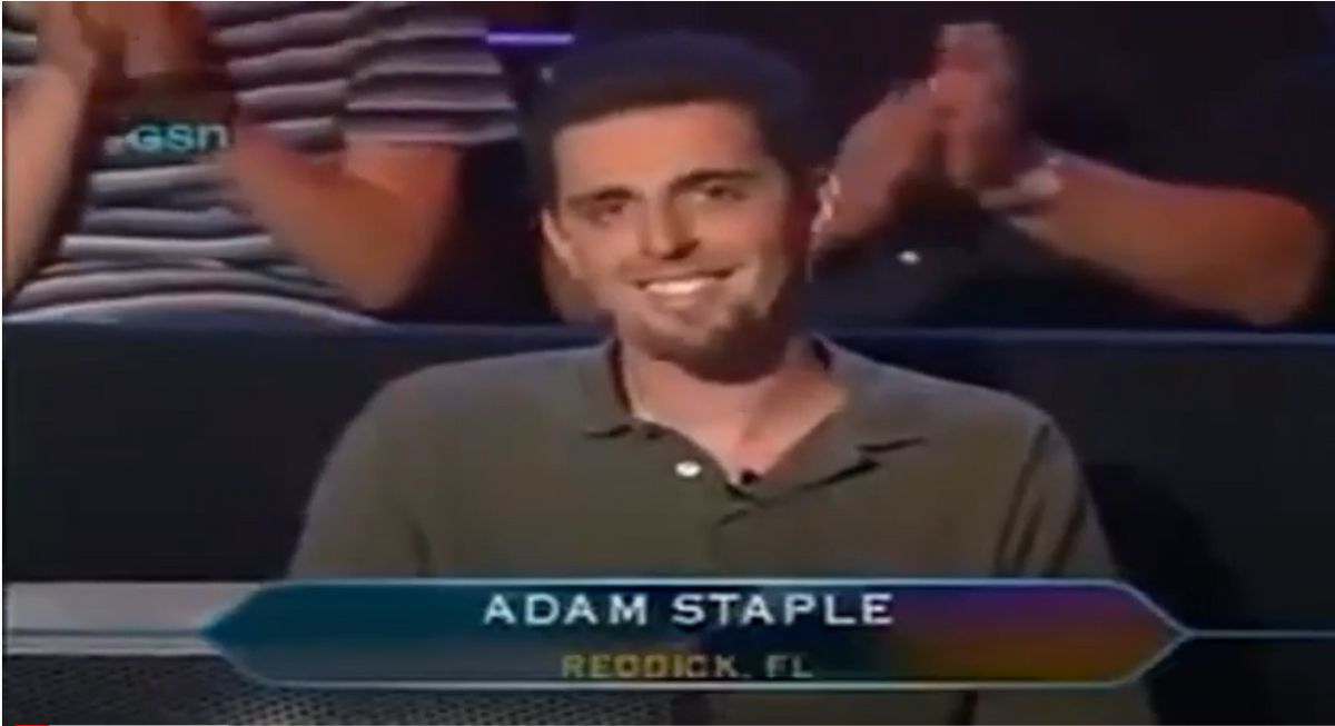 Adam Staple Who Wants To Be A Millionaire Wiki Fandom