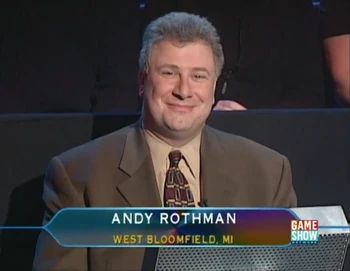 Andy Rothman | Who Wants To Be A Millionaire Wiki | Fandom