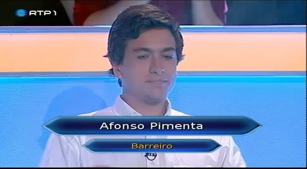 Afonso Pimenta | Who Wants To Be A Millionaire Wiki | Fandom