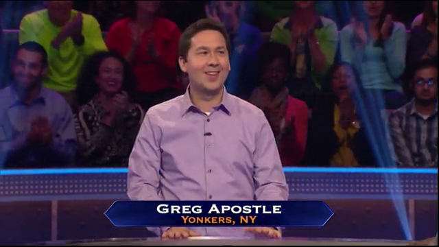 Greg Apostle | Who Wants To Be A Millionaire Wiki | Fandom Greg Apostle | Who Wants To Be A Millionaire Wiki | Fandom