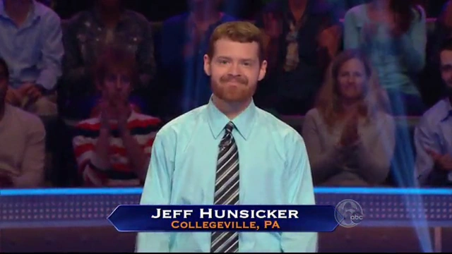 Jeff Hunsicker | Who Wants To Be A Millionaire Wiki | Fandom
