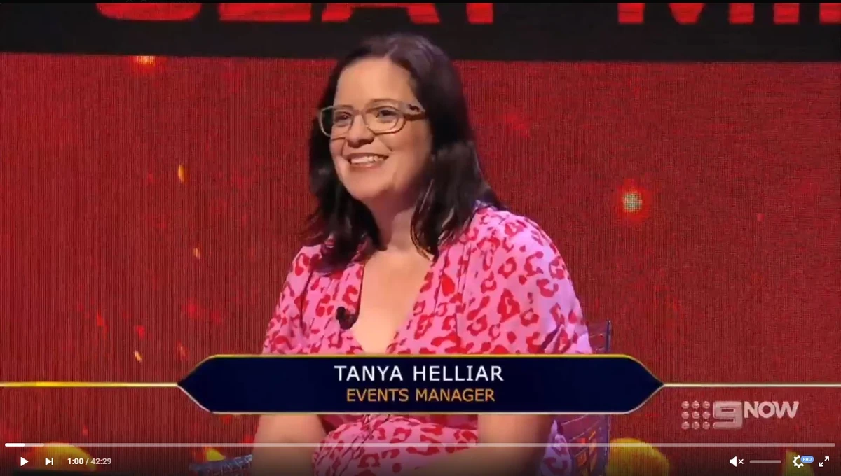 Tanya Helliar | Who Wants To Be A Millionaire Wiki | Fandom
