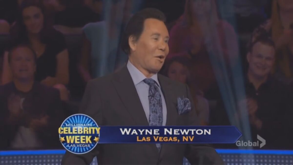 Wayne Newton Who Wants To Be A Millionaire Wiki Fandom