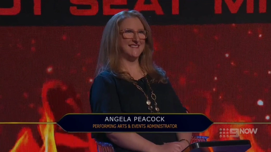 Angela Peacock | Who Wants To Be A Millionaire Wiki | Fandom