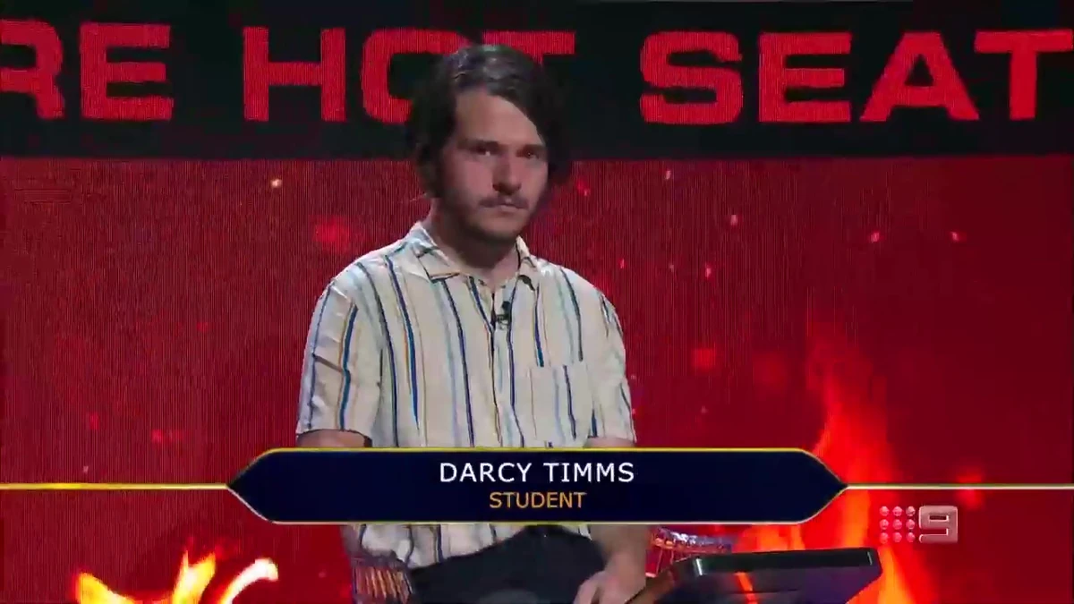 Darcy Timms | Who Wants To Be A Millionaire Wiki | Fandom