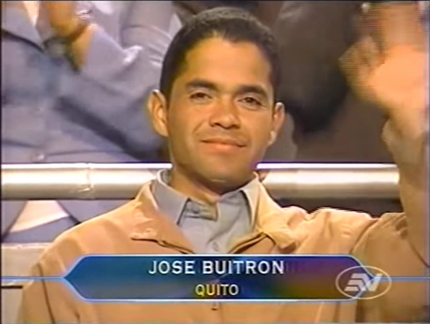 José Buitrón | Who Wants To Be A Millionaire Wiki | Fandom