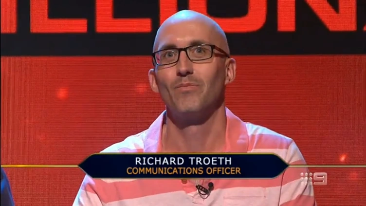 Richard Troeth | Who Wants To Be A Millionaire Wiki | Fandom