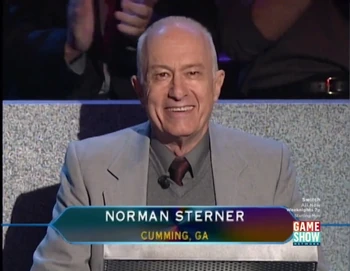 Norman Sterner | Who Wants To Be A Millionaire Wiki | Fandom