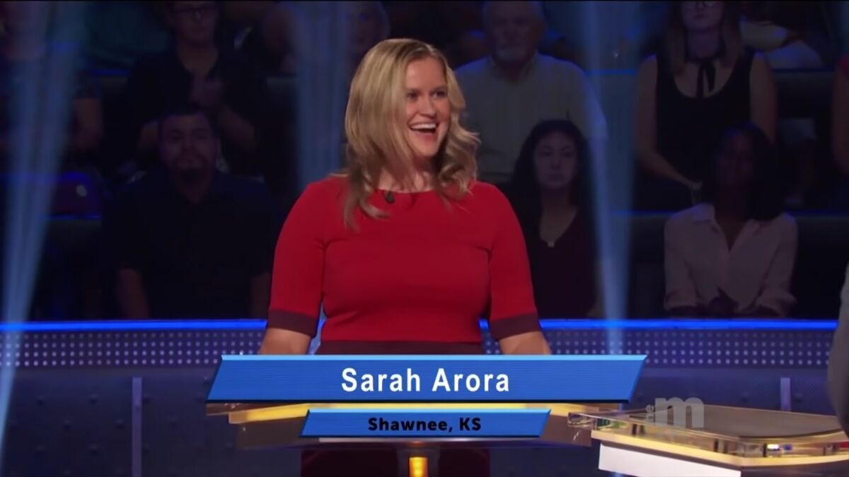 Sarah Arora Who Wants To Be A Millionaire Wiki Fandom