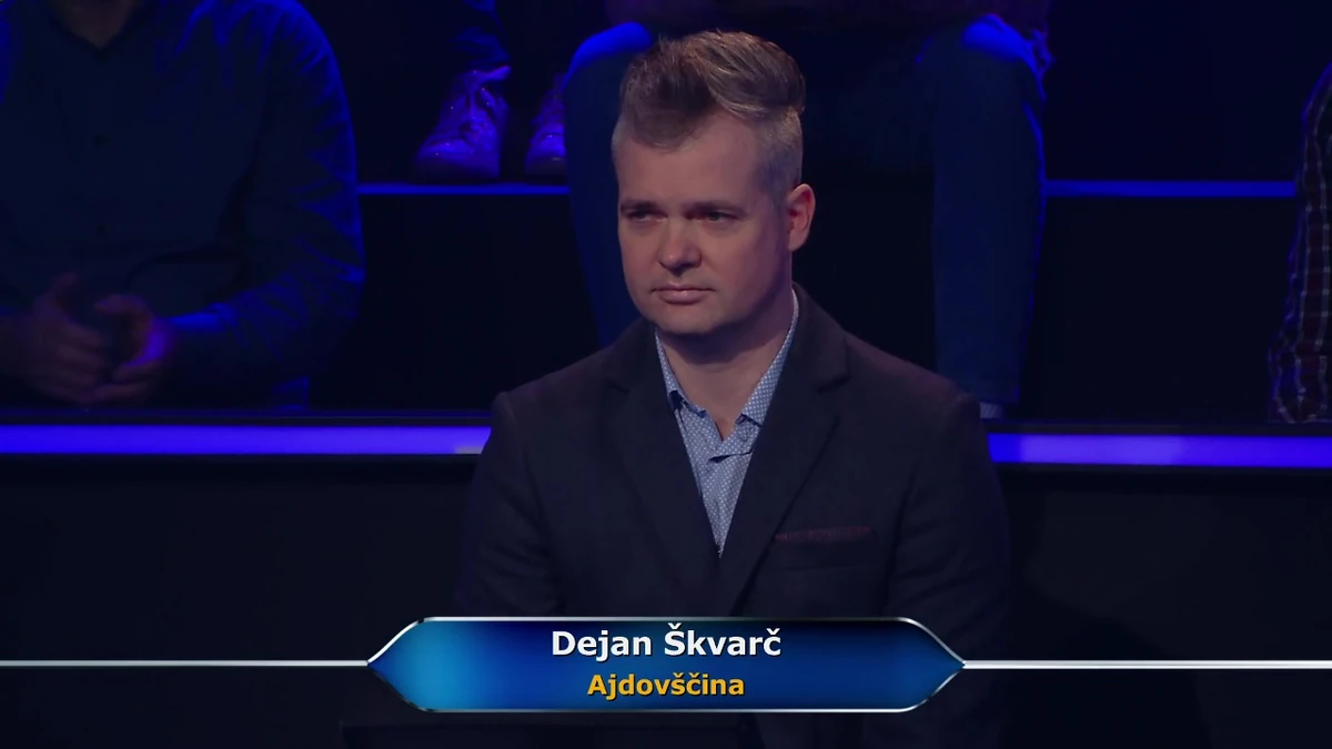 Dejan Škvarč | Who Wants To Be A Millionaire Wiki | Fandom