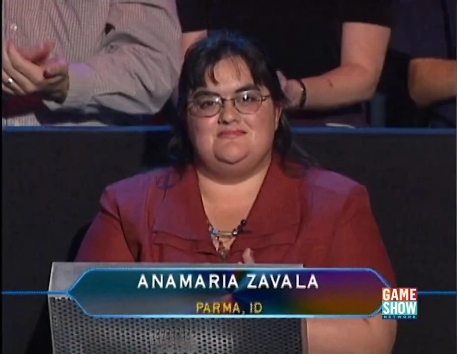 Anamaria Zavala | Who Wants To Be A Millionaire Wiki | Fandom