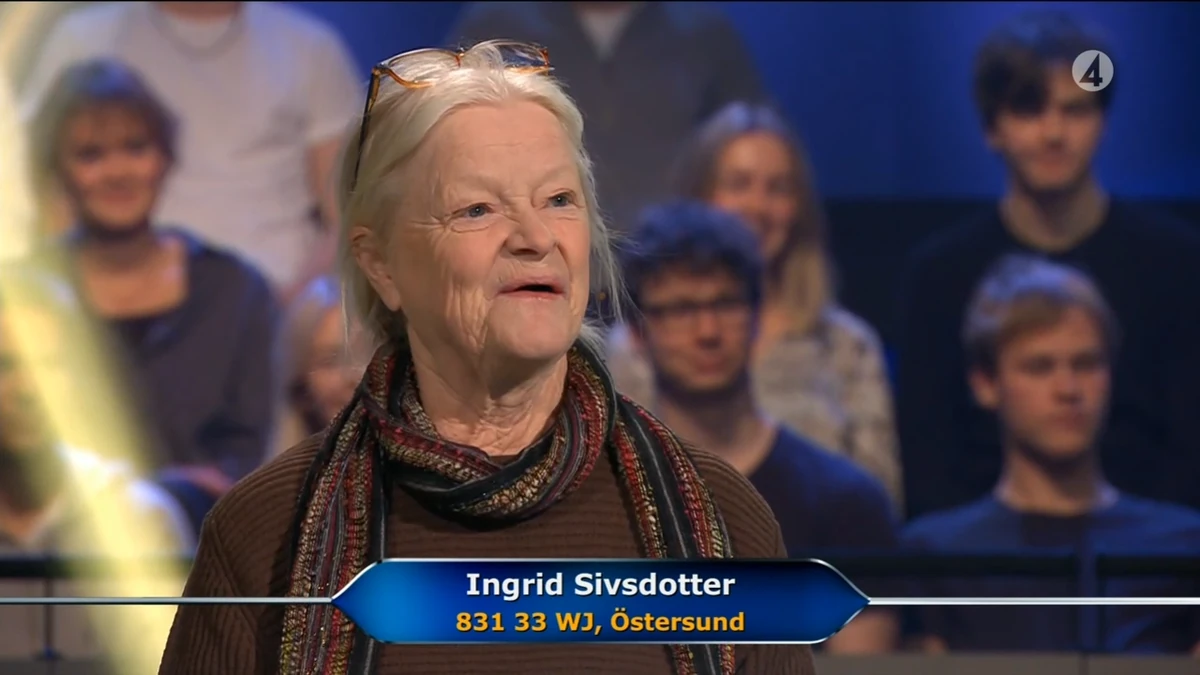 Ingrid Sivsdotter | Who Wants To Be A Millionaire Wiki | Fandom