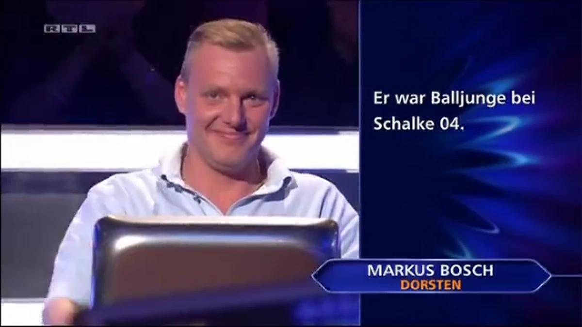 Markus Bosch | Who Wants To Be A Millionaire Wiki | Fandom