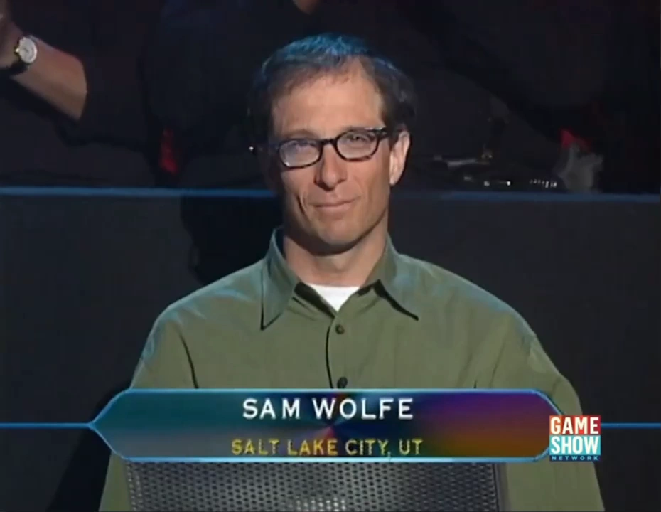 Sam Wolfe | Who Wants To Be A Millionaire Wiki | Fandom