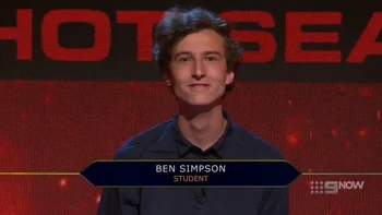 Ben Simpson | Who Wants To Be A Millionaire Wiki | Fandom