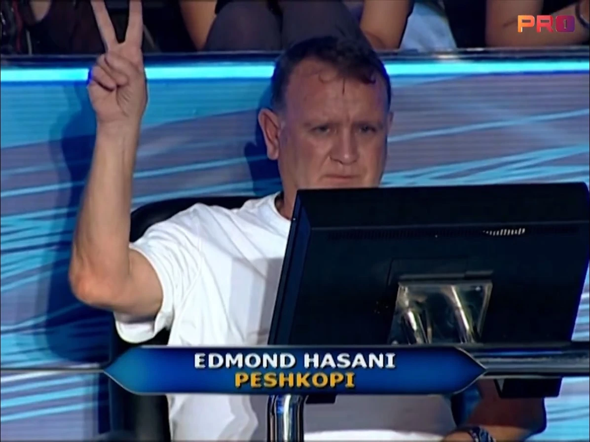 Edmond Hasani | Who Wants To Be A Millionaire Wiki | Fandom