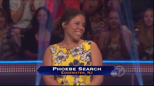 Phoebe Search | Who Wants To Be A Millionaire Wiki | Fandom