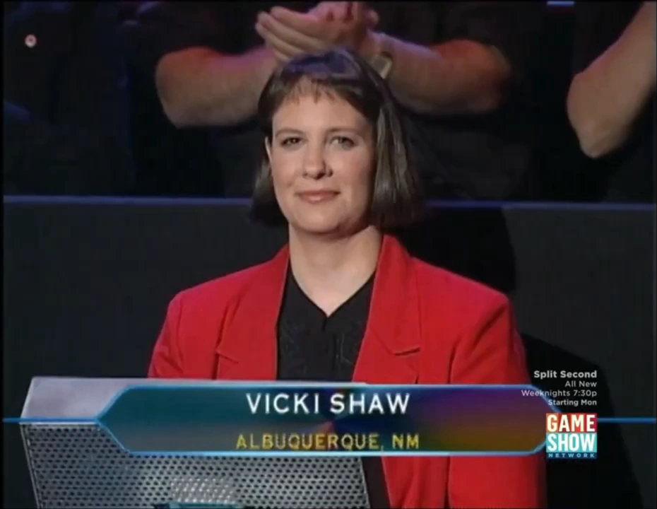 Vicki Shaw | Who Wants To Be A Millionaire Wiki | Fandom