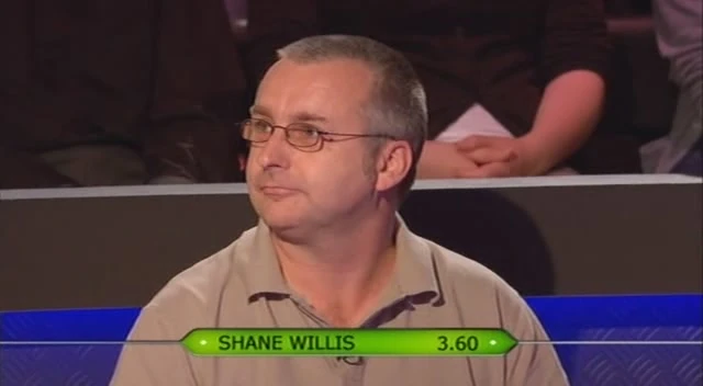 Shane Willis | Who Wants To Be A Millionaire Wiki | Fandom