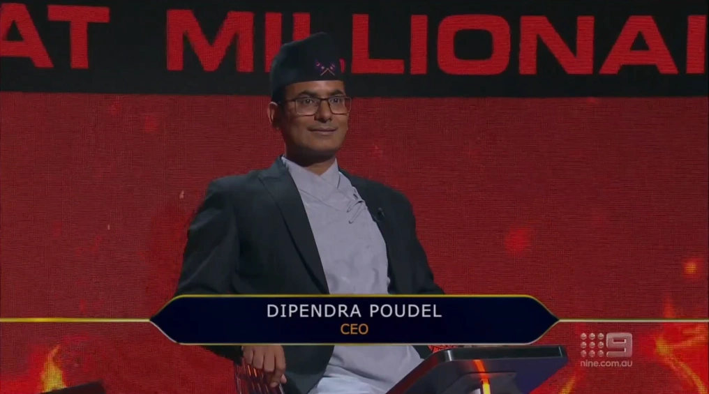 Dipendra Poudel | Who Wants To Be A Millionaire Wiki | Fandom