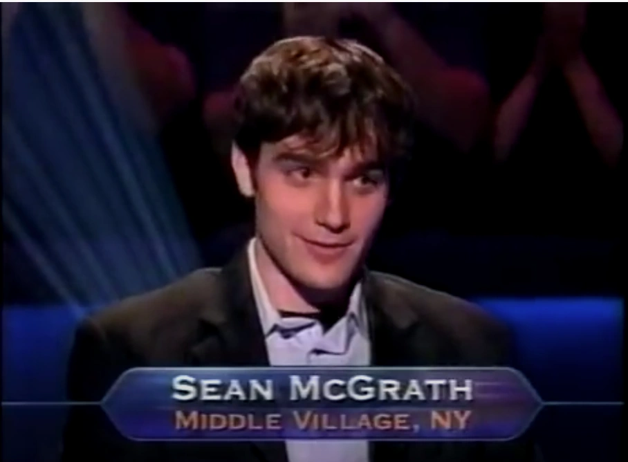 Sean McGrath | Who Wants To Be A Millionaire Wiki | Fandom