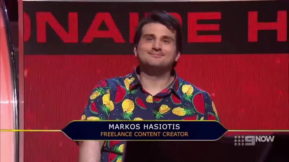 Markos Hasiotis | Who Wants To Be A Millionaire Wiki | Fandom