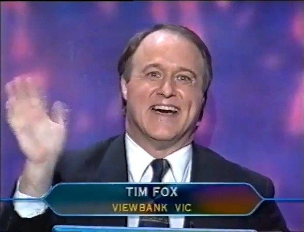 Tim Fox | Who Wants To Be A Millionaire Wiki | Fandom
