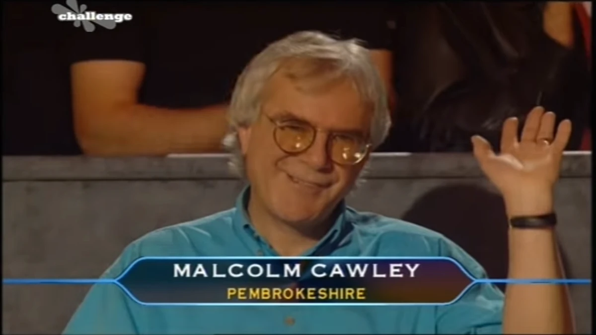 Malcolm Cawley | Who Wants To Be A Millionaire Wiki | Fandom