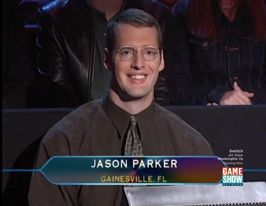 Jason Parker | Who Wants To Be A Millionaire Wiki | Fandom