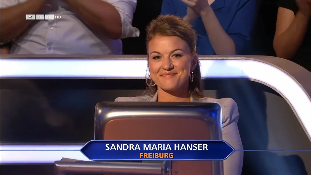 Sandra Maria Hanser | Who Wants To Be A Millionaire Wiki | Fandom
