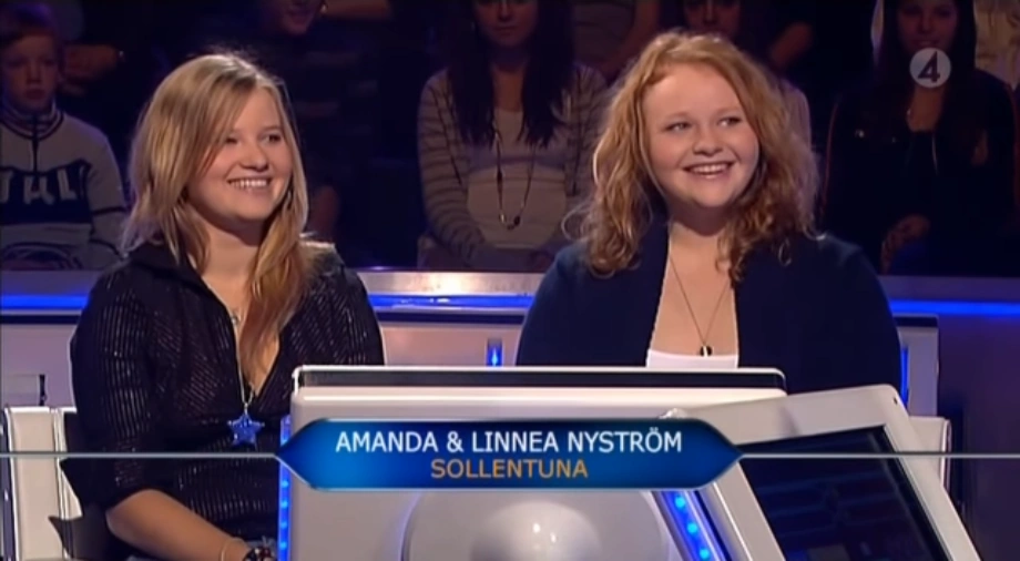 Amanda and Linnea Nyström | Who Wants To Be A Millionaire Wiki | Fandom