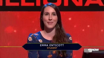 Emma Enticott | Who Wants To Be A Millionaire Wiki | Fandom