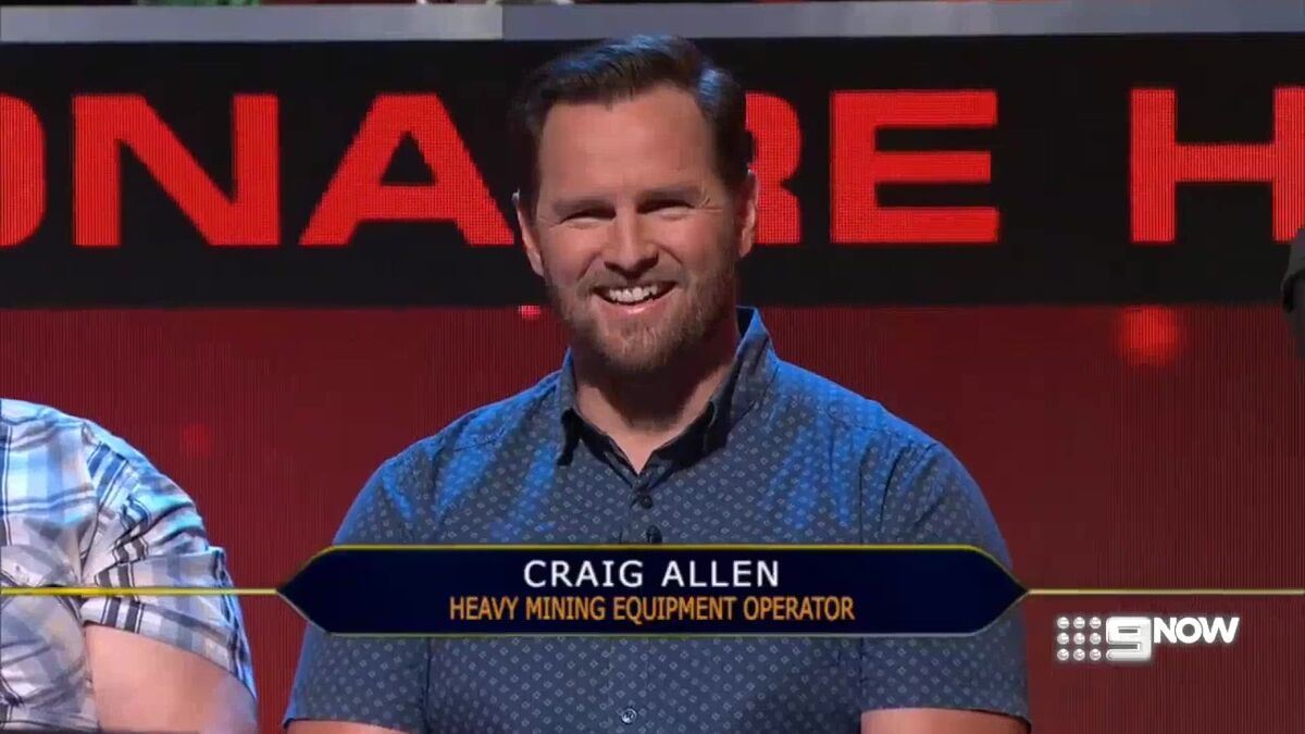 Craig Allen Who Wants To Be A Millionaire Wiki Fandom