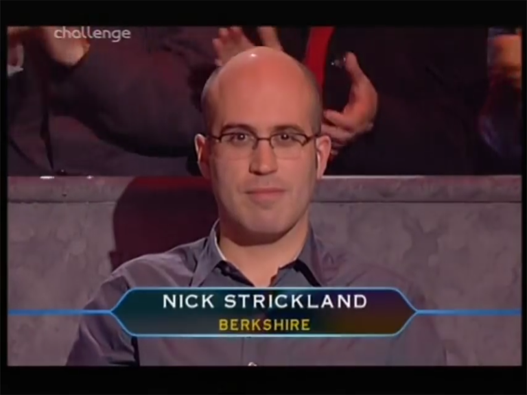 Nick Strickland Who Wants To Be A Millionaire Wiki Fandom