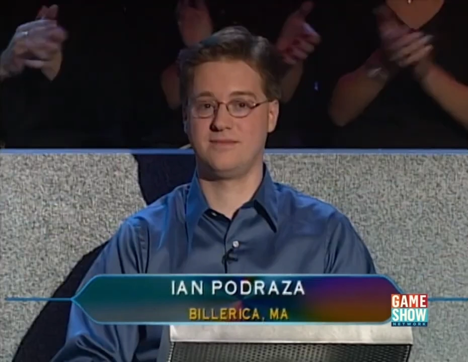 Ian Podraza | Who Wants To Be A Millionaire Wiki | Fandom