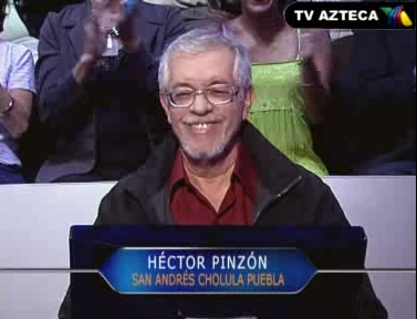 Héctor Pinzón | Who Wants To Be A Millionaire Wiki | Fandom
