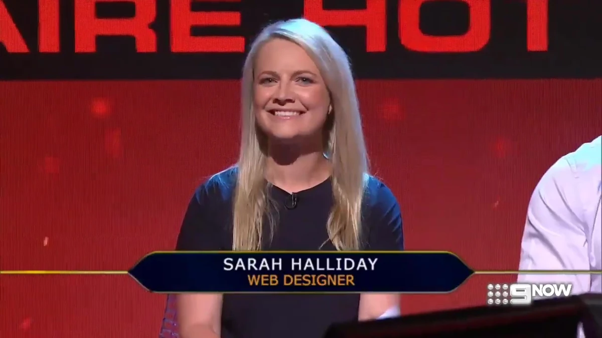 Sarah Halliday | Who Wants To Be A Millionaire Wiki | Fandom