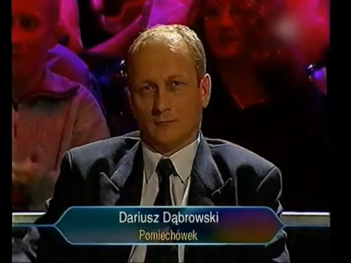 Dariusz Dąbrowski | Who Wants To Be A Millionaire Wiki | Fandom